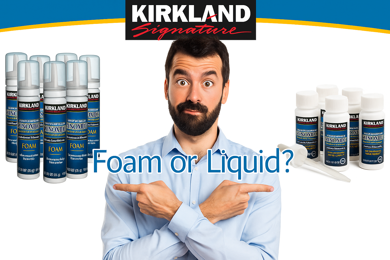 Minoxidil Liquid vs Foam: Which One is Better for Hair Regrowth ...